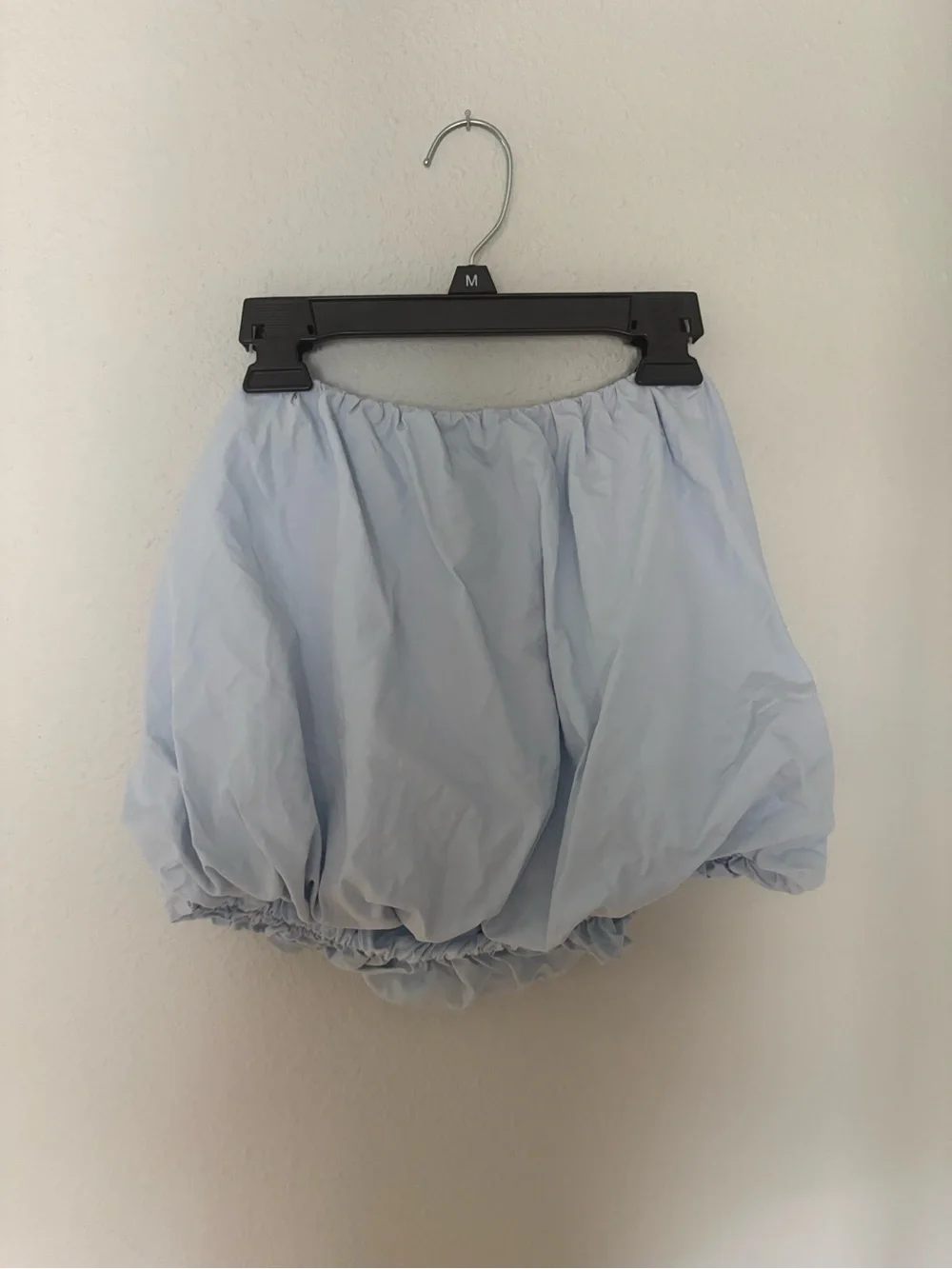 SNDYS. | Skirts | Light Blue Bubble Hem Mini Skirt | Poshmark